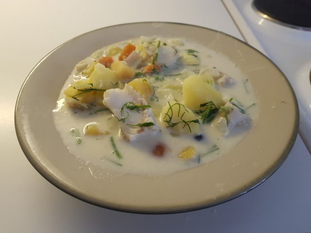 Herkullinen kalakeitto. - Resepti